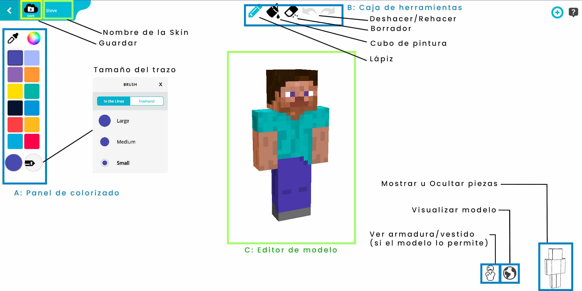 Skin Pack para Minecraft de Intensamente 2