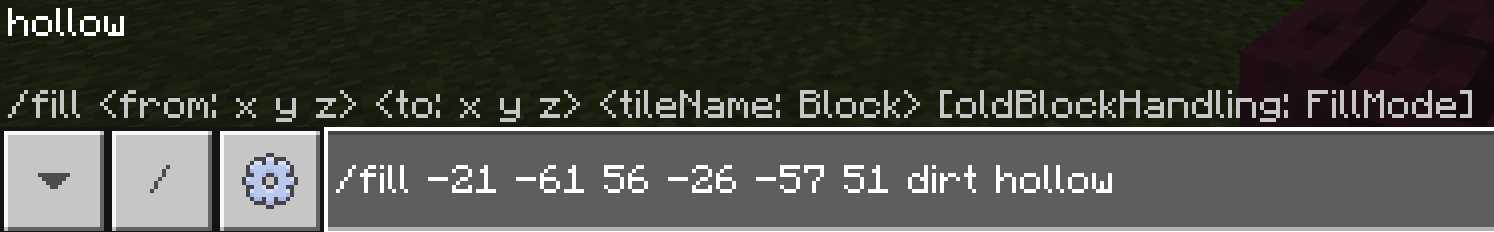 Comando fill en Minecraft ⛏ • Biblioteca labnauTICs